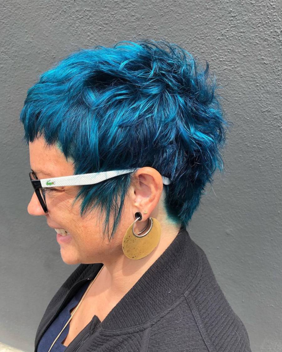 10 Royal Blue Hairstyles That Prove Blue Is The New Beautiful