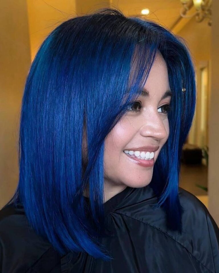 10 Royal Blue Hairstyles That Prove Blue Is The New Beautiful