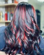 22 Must-Try Red Highlight Ideas for Black Hair