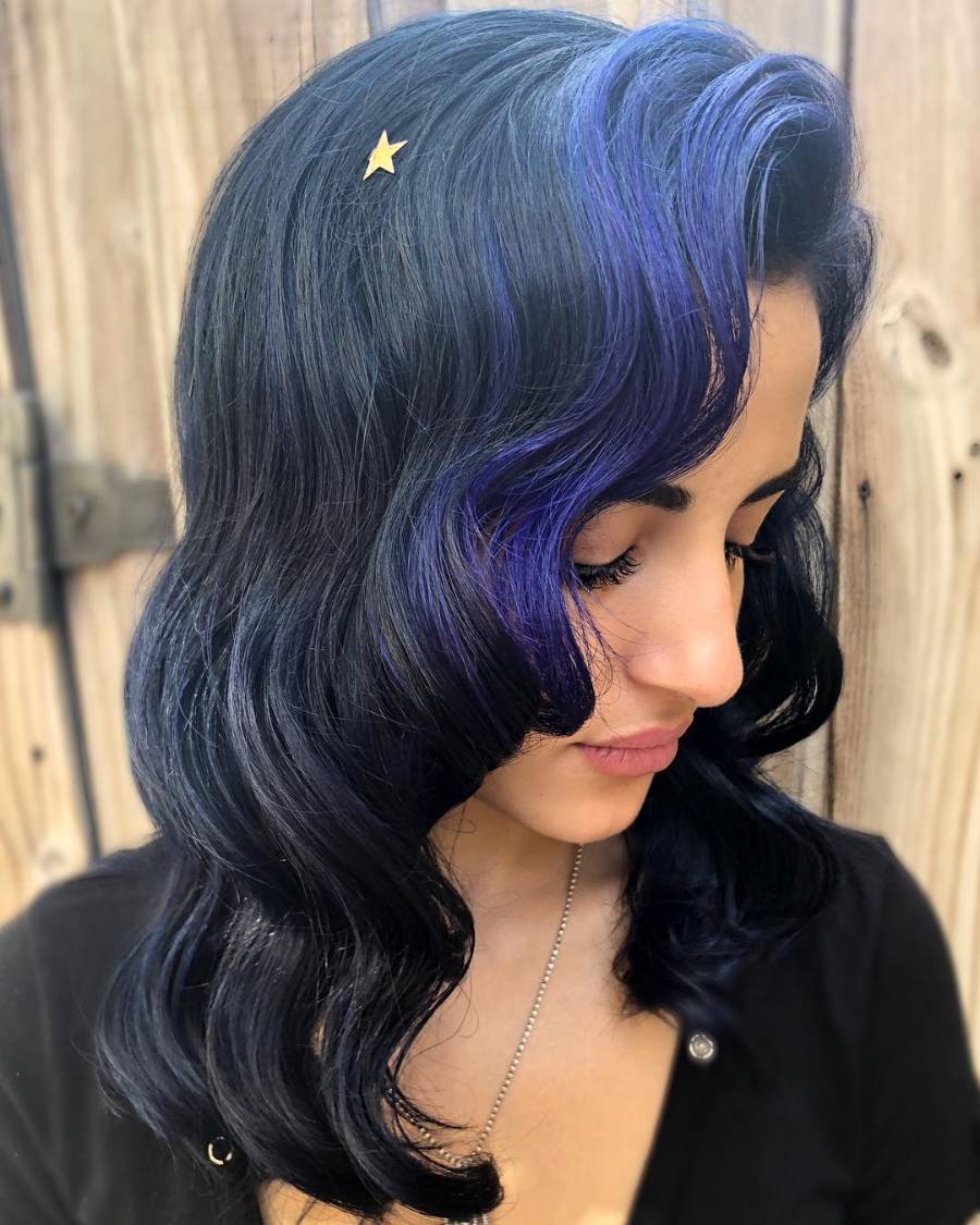 18 Must-Try Midnight Blue Hair Styles