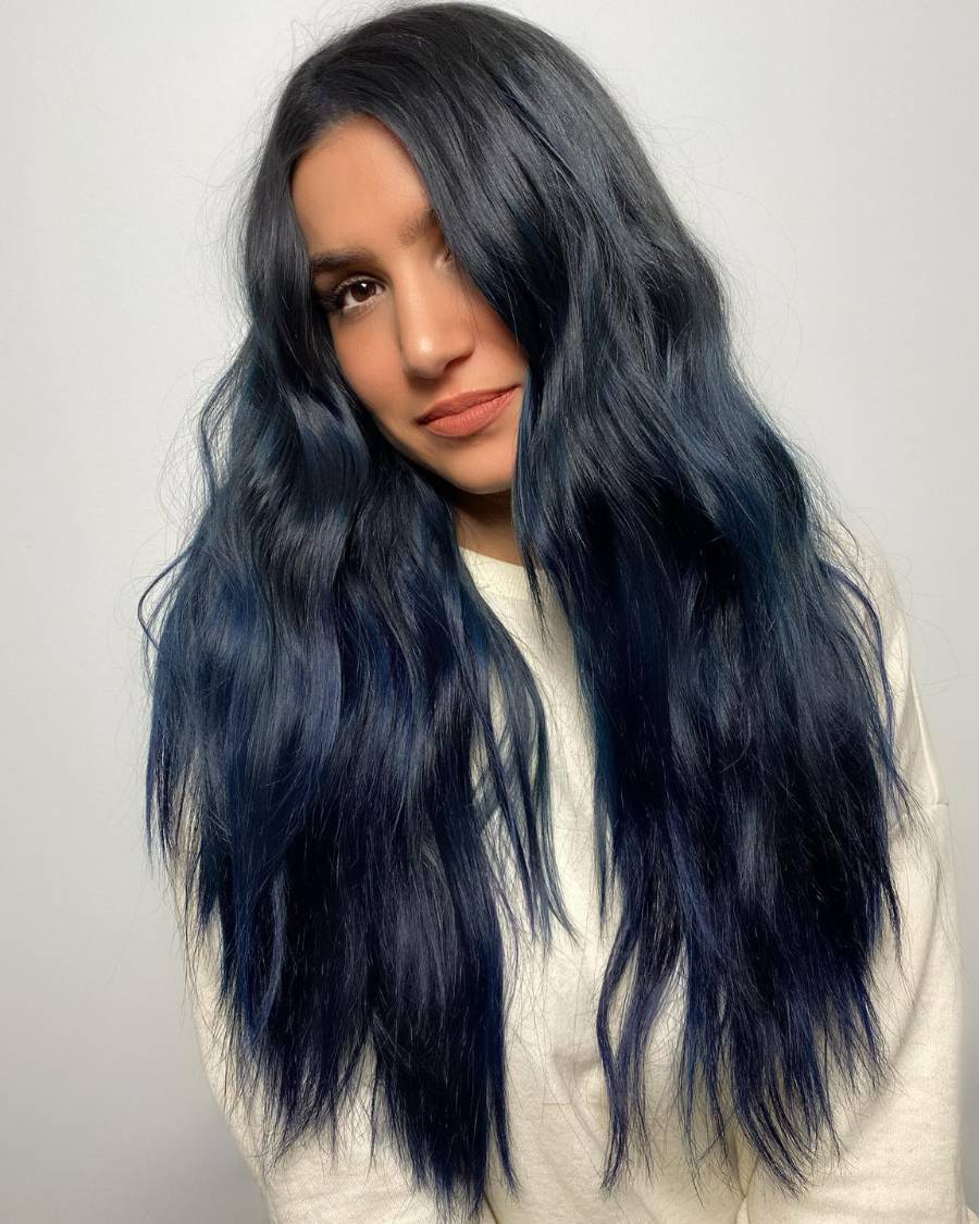 18 Must-Try Midnight Blue Hair Styles