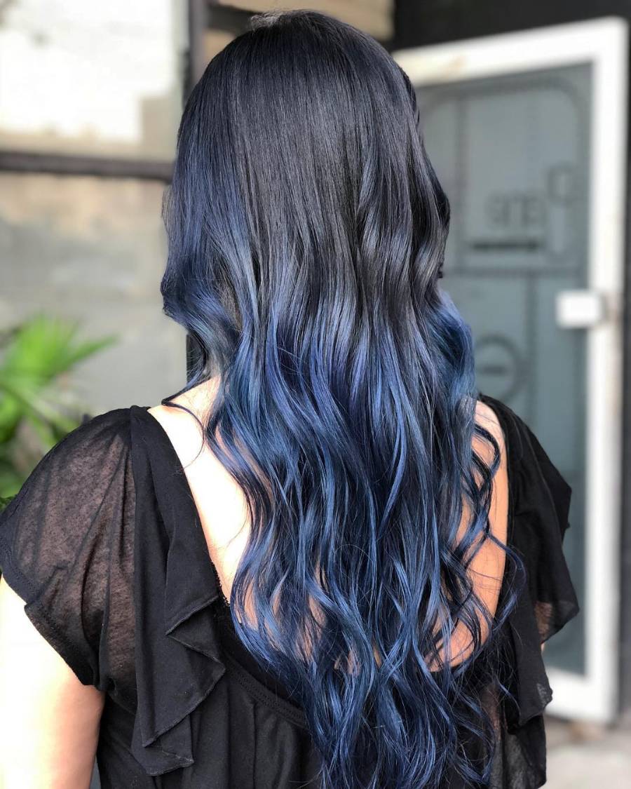 18 Must-Try Midnight Blue Hair Styles