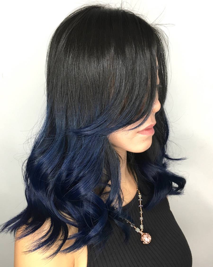 18 Must-Try Midnight Blue Hair Styles