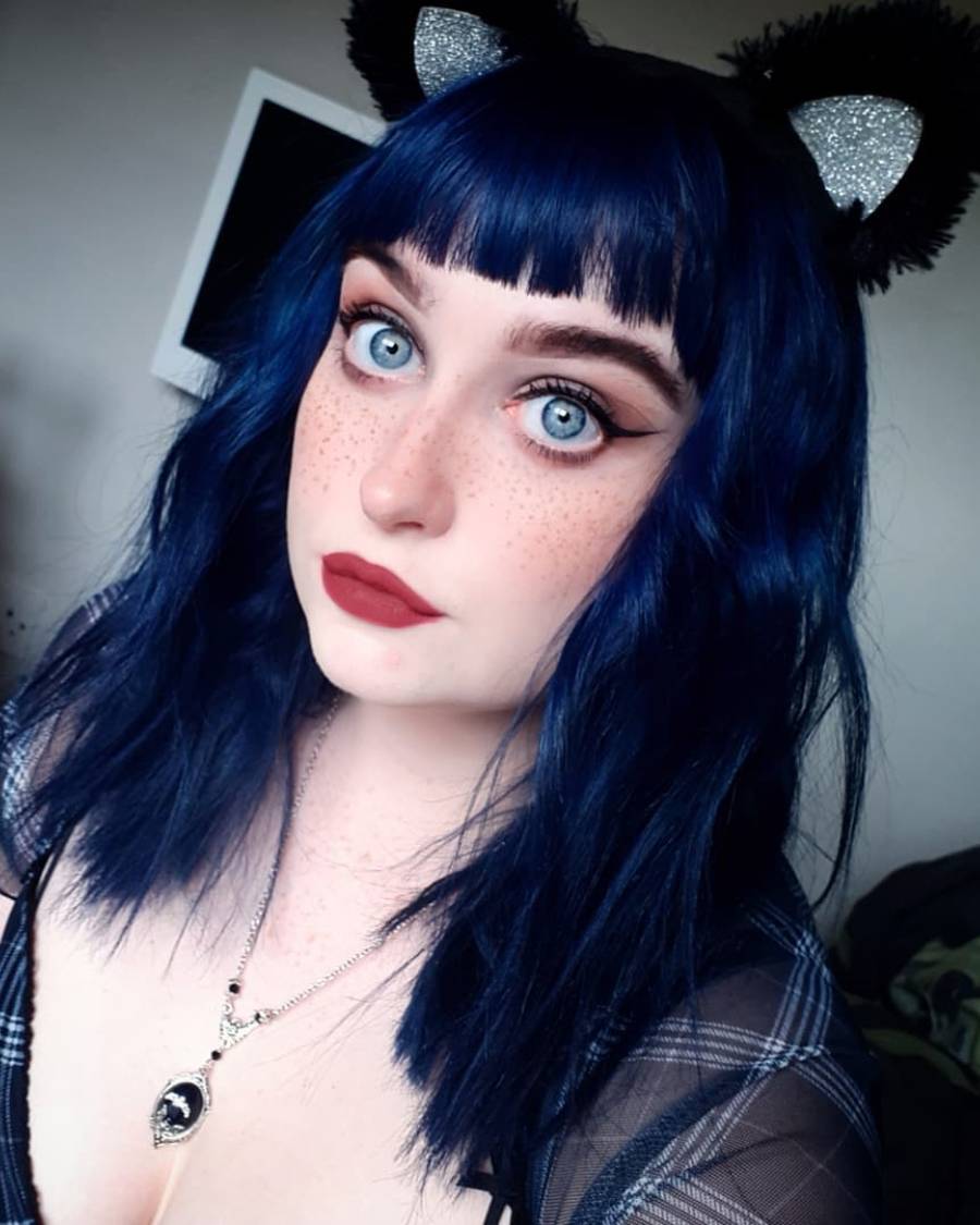 18 Must-Try Midnight Blue Hair Styles