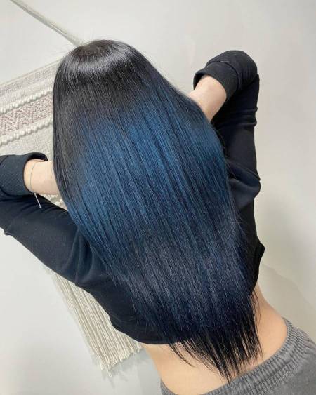 18 Must-Try Midnight Blue Hair Styles