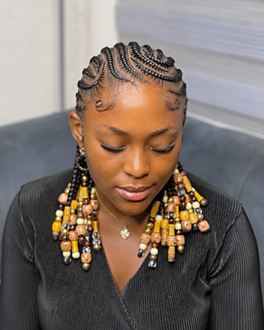 15 Glamorous Box Braid Looks Perfectly Paired with Beads